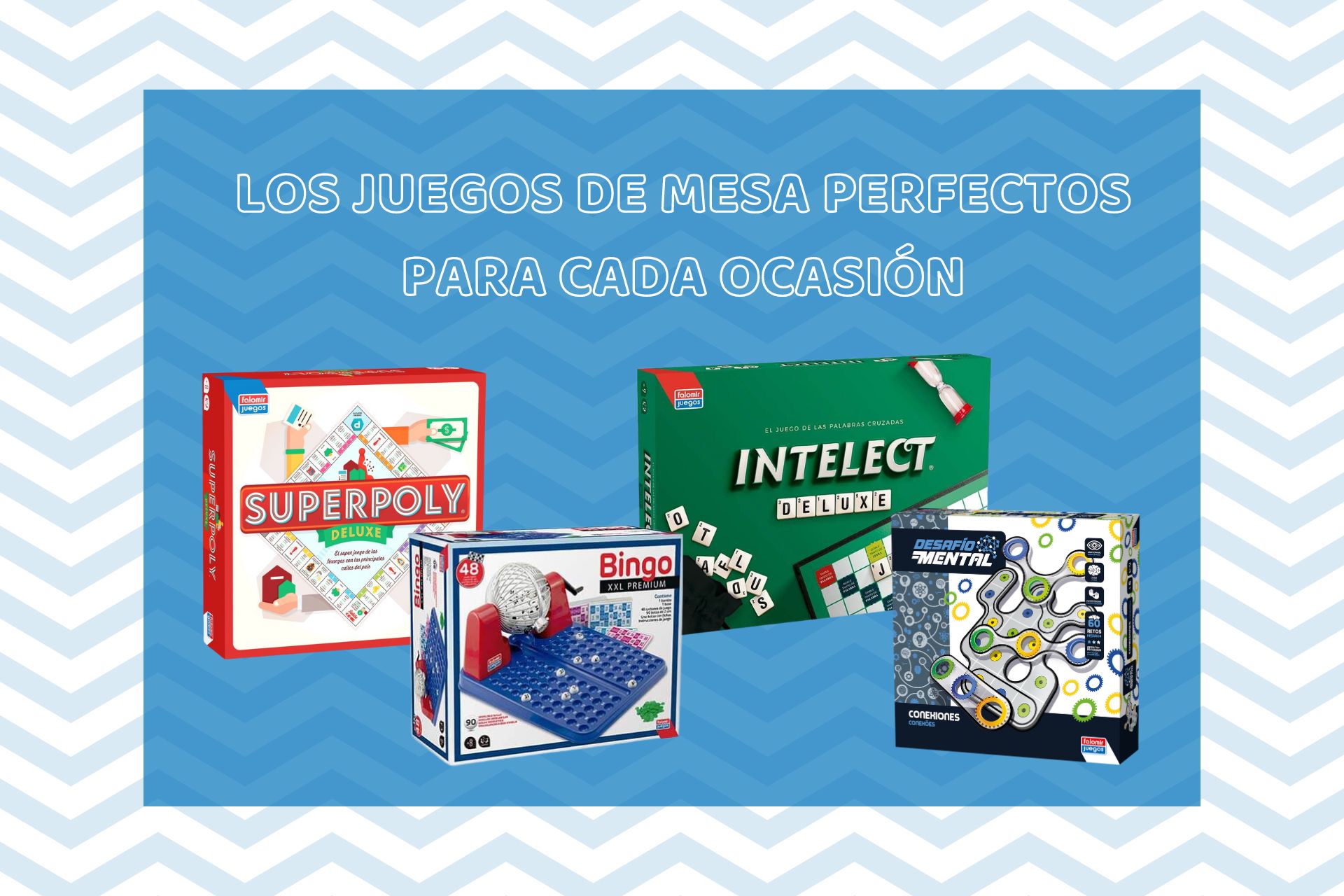 Los juegos de mesa perfectos para cada ocasión – Falomir Juegos
