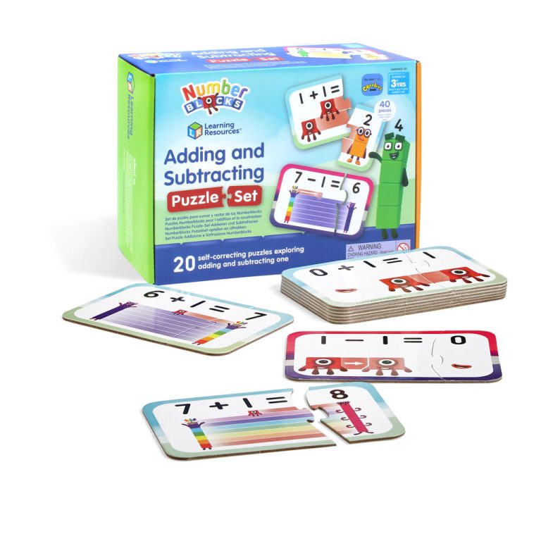 Numberblocks® Adding and Subtracting Puzzle Set – Falomir Juegos
