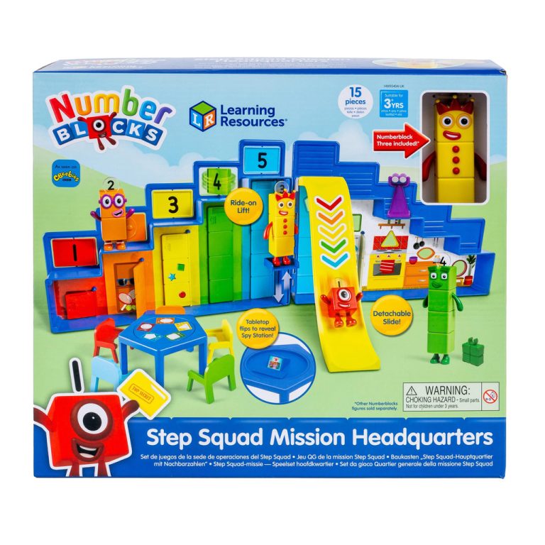 Numberblocks® Step Squad Mission Headquarters – Falomir Juegos